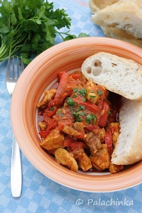 Csirke Pörkölt – Palachinka