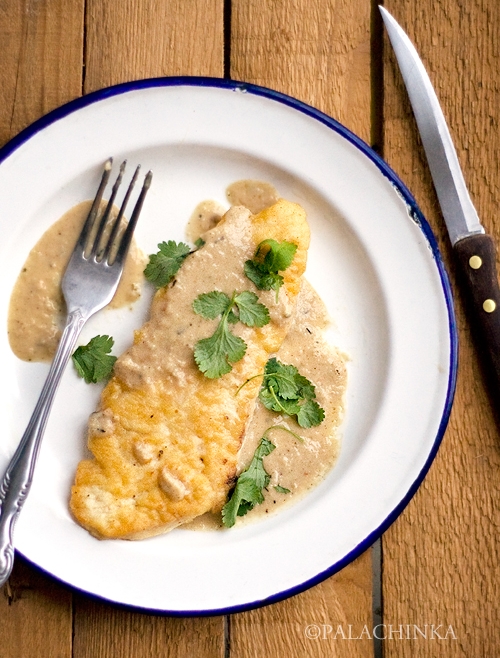 Chicken in Roasted Garlic Sauce – Palachinka